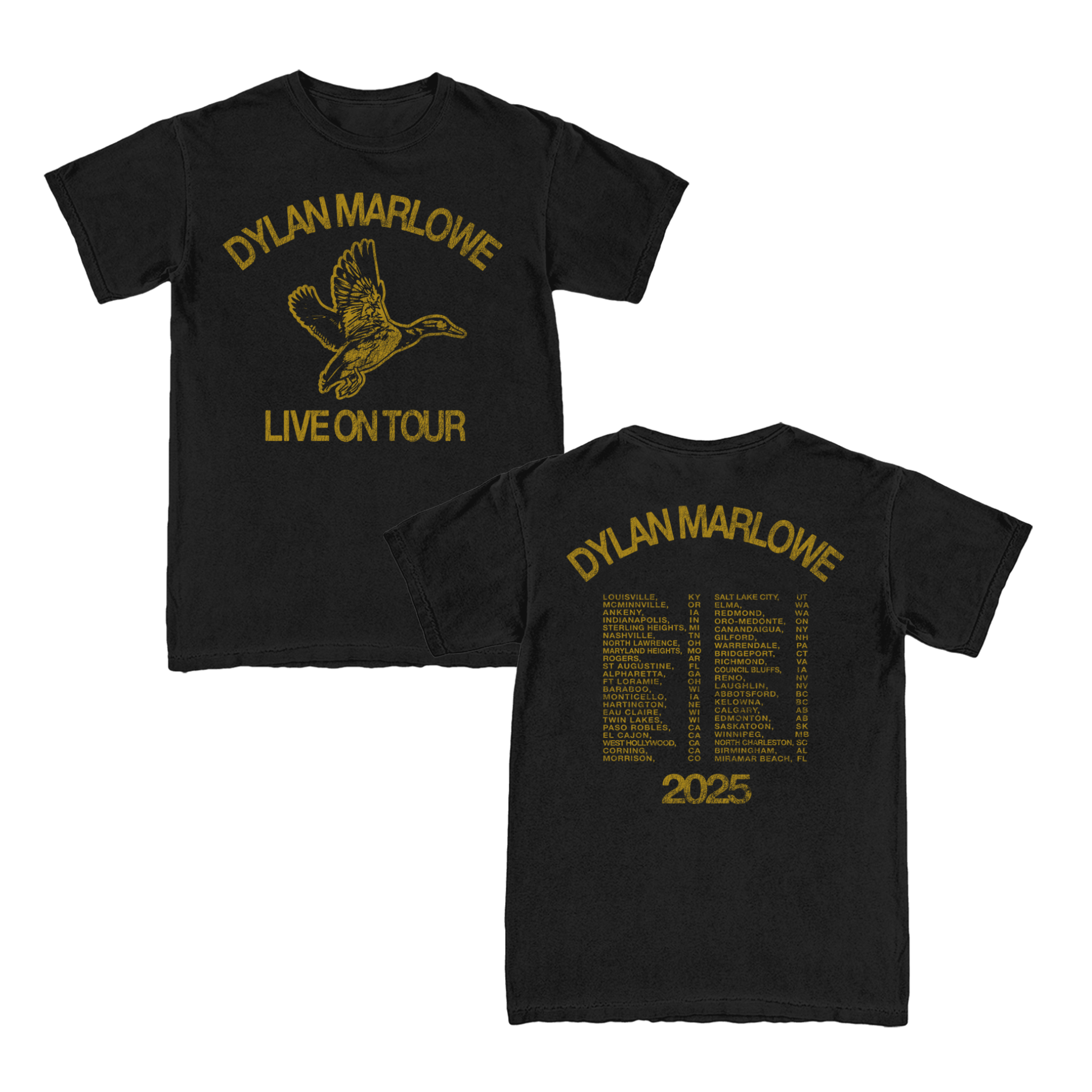 2025 Tour Tee | Dylan Marlowe Official Merch Store – Dylan Marlowe ...